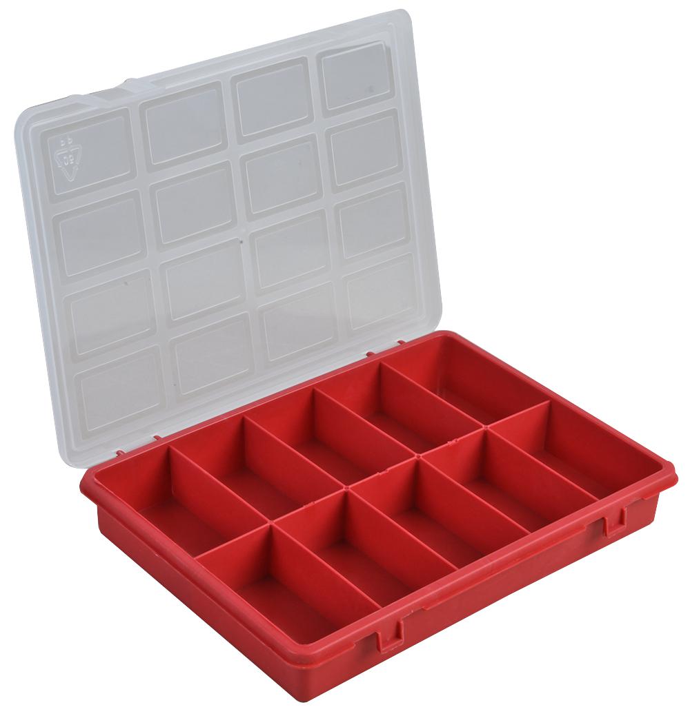 D01829 10-Compartment Organiser Box – ALFAST Fixings & Fasteners Ltd