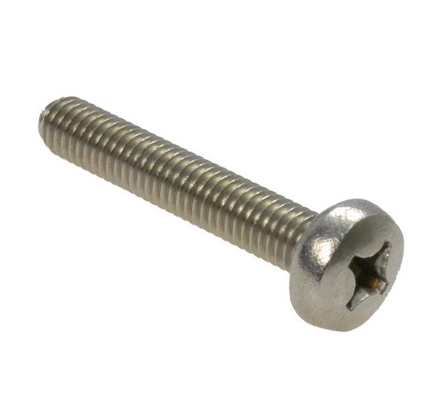 6UNC Pan Phillips Machine Screws Stainless Steel A2/304 Grade ASME B18 ...